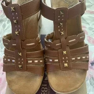 Skechers | Shoes | Skechers Leopard Print Sandals | Poshmark
